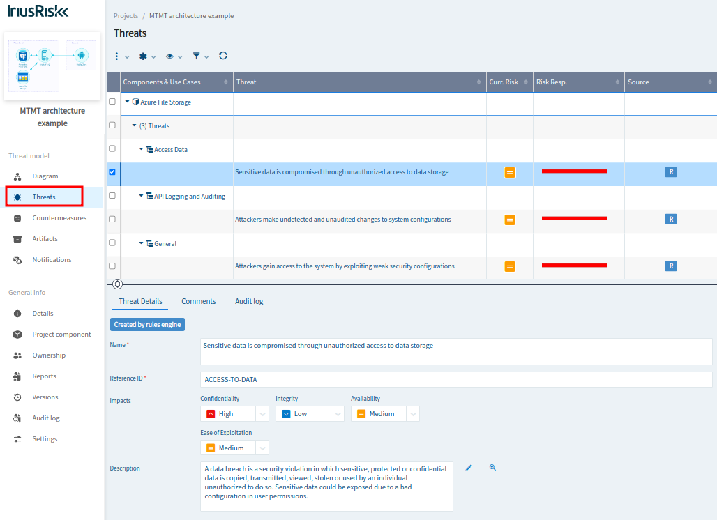 Threat modeling workflow for Microsoft Threat Modeling Tool